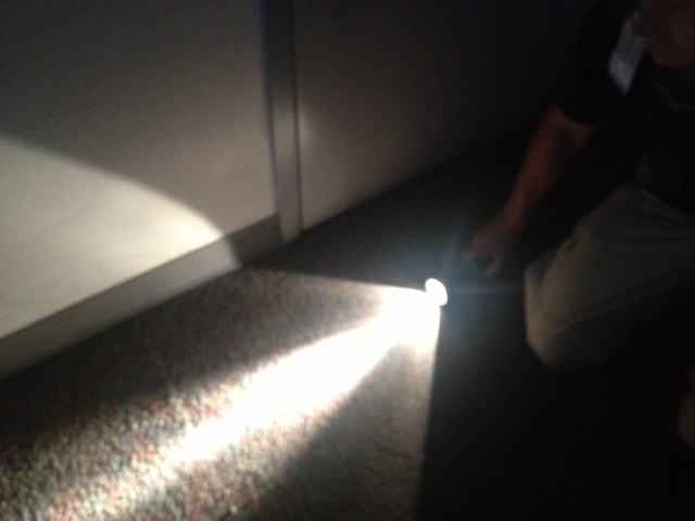 Professor McCutcheon: oblique lighting